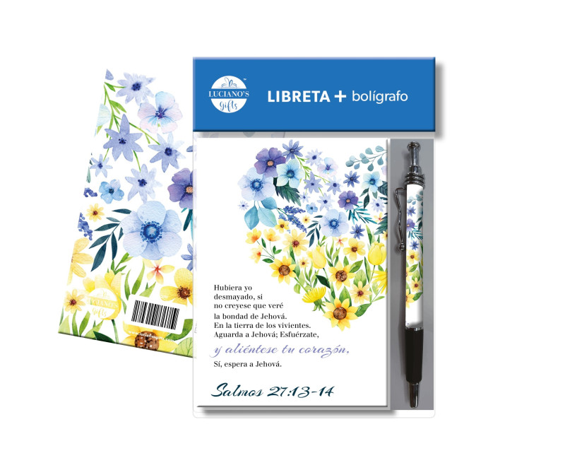 CLC Chile | NOTEPAD + BOLÍGRAFO | Y ALIÉNTESE TU CORAZÓN